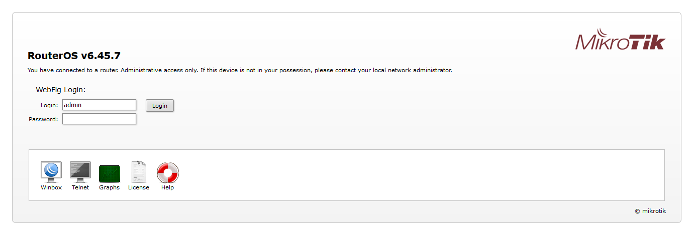 Setting up the router Mikrotik: Configuring routers - Technical support Briz