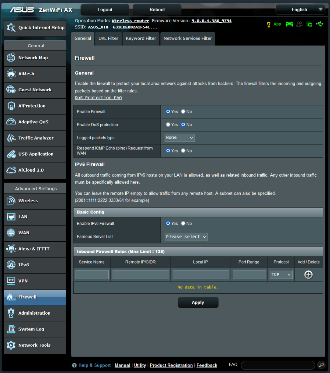Setting up the router Asus: Configuring routers - Technical support Briz