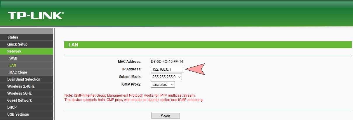 Green TP-LINK Routher Interface: Setting up the router TP-LINK ...