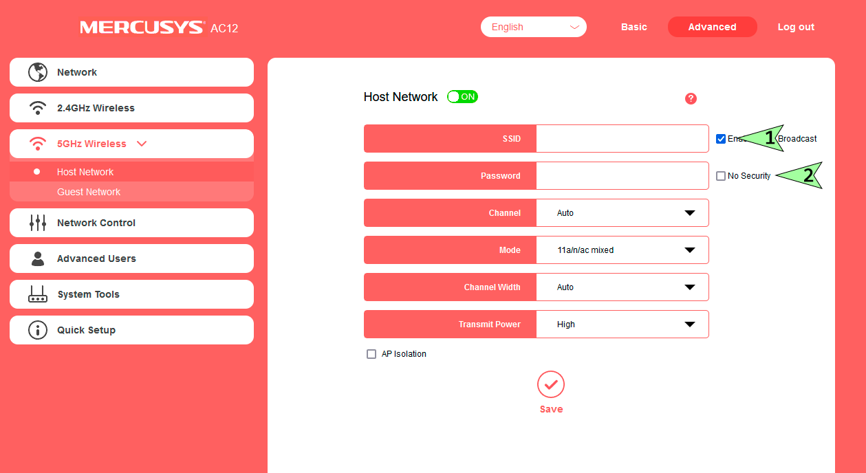 Setting up the router Mercusys: Configuring routers - Technical support Briz