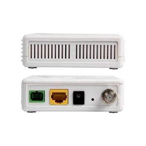 Оптичний термінал GPON + кабельне TV: купити мережеве обладнання в компанії Briz в Одесі